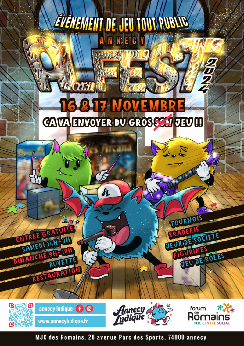 ALFest - Jour 1 - Annecy Ludique